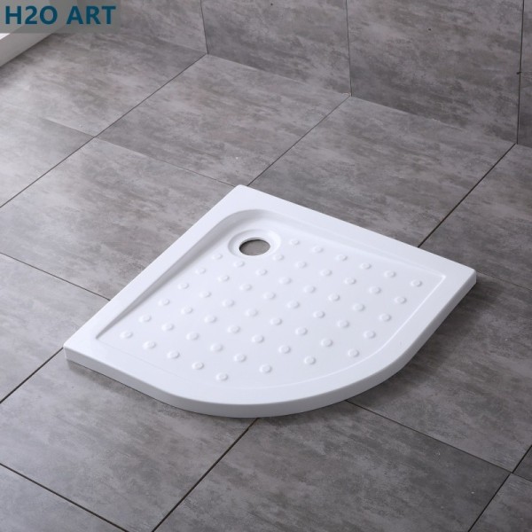 Quality HA-TF01 Corner Acrylic Shower Base Bathtub Tray Shower Plate with Yes Skirt Structure for sale