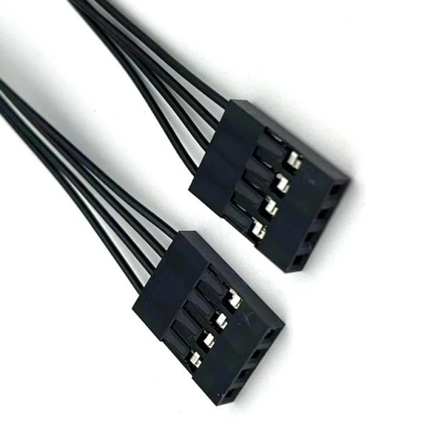 Quality Customized Length Electrical Wire Harness Dupont 4 Pin To JST SH 1.0 4 Pin Connector for sale