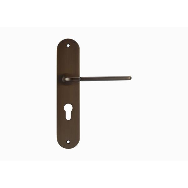 Quality Amertop Brass Lever Door Handles 136mm Construction Hardware Door Lock Sets for sale