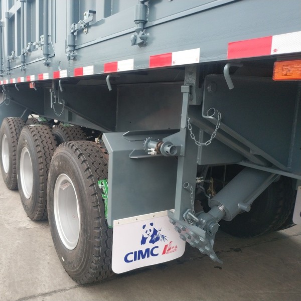 Quality CIMC HUAJUN Two Side Dump Semi-Trailer Heavy Duty with Two Function Hydraulic for sale