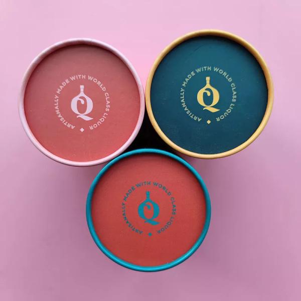 Quality Small Paper Composite Cans Customize Logo Essential Oil Packaging Tube for sale