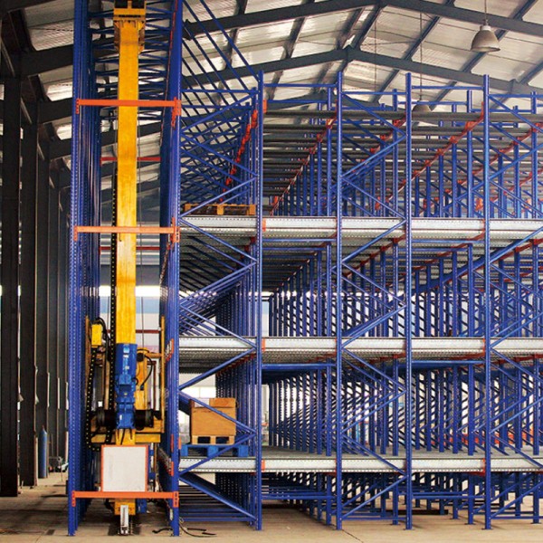 Quality Two Way Radio Shuttle Racking and Stacker Crane Floor Supported SRM Storage And for sale