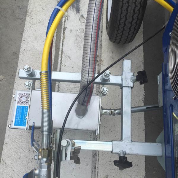 Quality Traffic Acrylic Pneumatic Road Marking Spray Paint Machine for sale