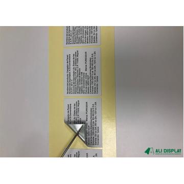 Cosmetic BOPP Adhesive Label Sticker 30mm Packaging Sticker Printing Offset