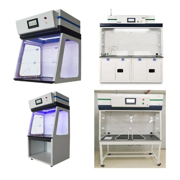 Quality Lab Experiment Work Station Ductless/Ducted Activated Carbon Chemical Filter Hoods for sale