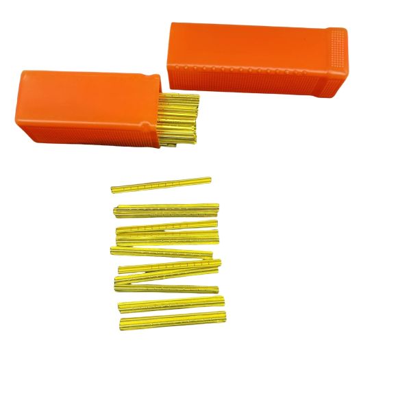Quality Single Raw Sliver Golden Color Tinfoil Tin Foil Tool 100 PCS/Lot Set Locksmith Lock Pick Model 2522+2536 for sale
