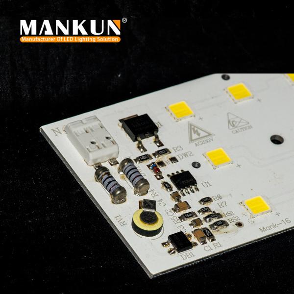 Quality High Power SMD5050 DOB AC LED Module Driverless Custom Square Shape for sale