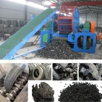 Quality Production Car Wheels Tires Shredder Tyre Rubber Crumb Recycling Machine with for sale