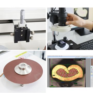 Quality Bench Top Test Crimping Terminal Cross Section Analyzer Machine for sale