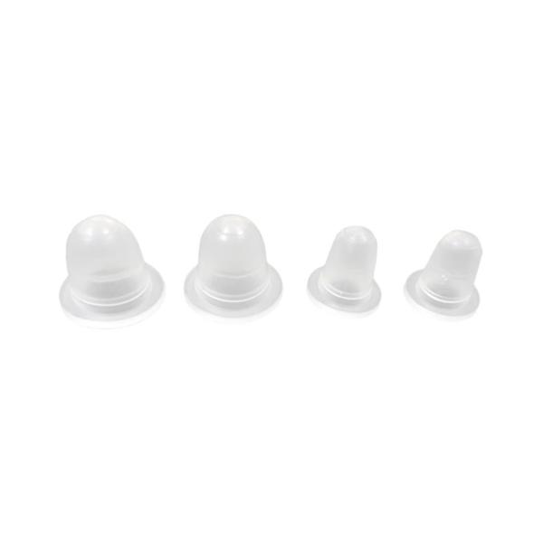 Quality 1.4cm Disposable Durable Silicone Tattoo Ink Ring Caps Eyelash Grafting for sale