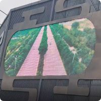 Quality Building Lighting LED Grid Screen RGB Waterproof Ip67 Transparent for sale