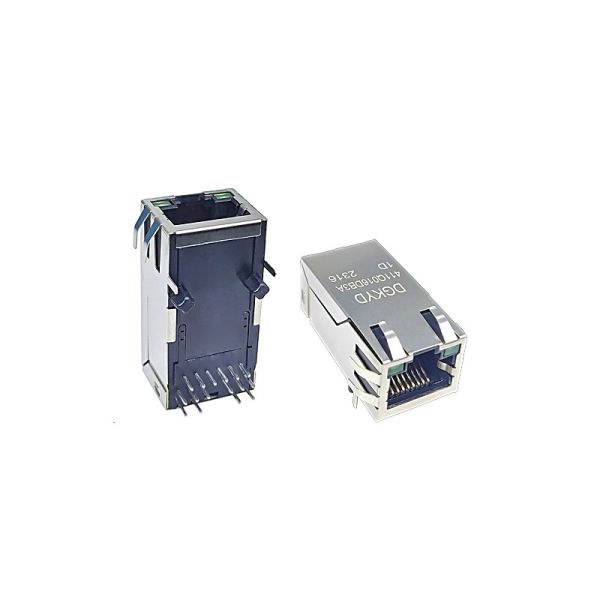 Quality DGKYD RJ45 Connector 12 Pin 6u Gold Plating Shielded PCB Mount for sale