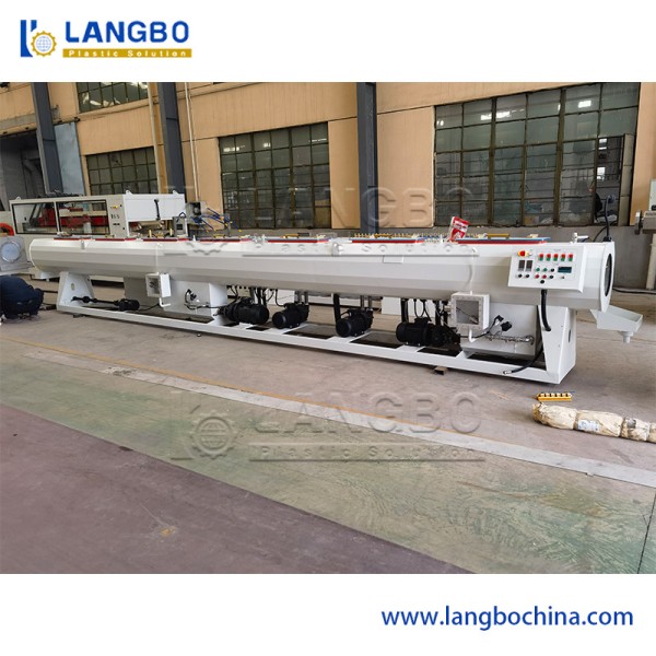 Quality Single Screw PE Pipe Extrusion Line , High Capacity Pe Pipe Making Machine for sale