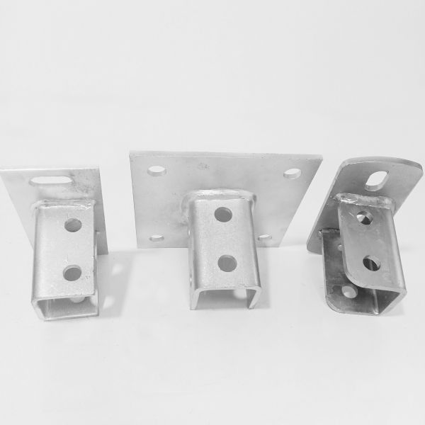 Quality Hot Dip Steel Unistrut Channel Fittings Accessories Square Galvanized for sale