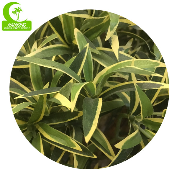 Quality Indoor Decoration 110cm Artificial Podocarpus Tree Customizable for sale