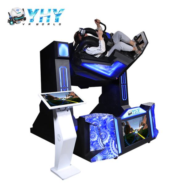 Quality Single Seat 720 Rotation 9d Vr Machine Virtual Reality Flight Simulator for sale