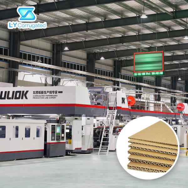 Quality 5 Ply Corrugated Cardboard Production Line for sale