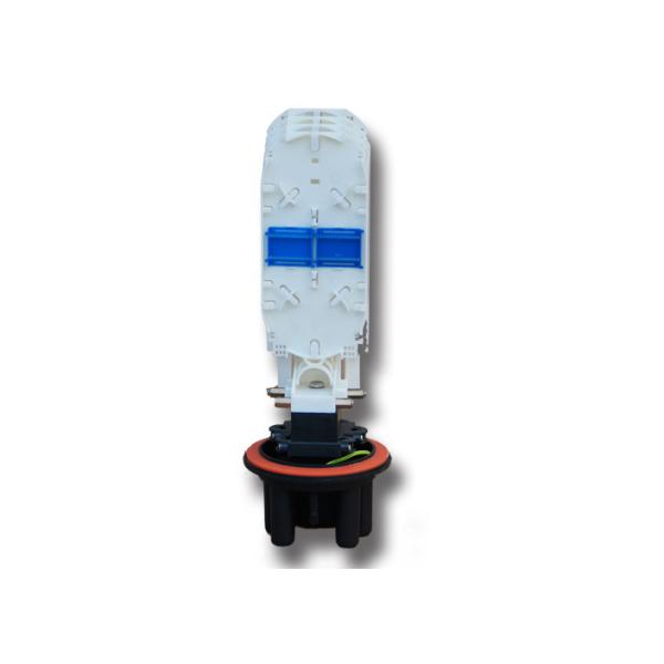 Quality pp 48 core 5 port Fiber Optic Splice Closure , Dome buffer storge for sale