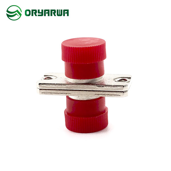 Quality Metal Housing FC Fiber Optic Adapter Simplex Flange Coupler ODM for sale
