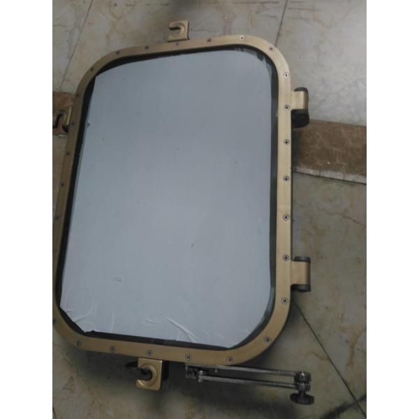Quality Rectangular Welding Aluminum Marine Windows 600×850mm for sale