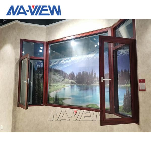 Quality Large Casement Bay Window Aluminum Bow Bay Window for sale