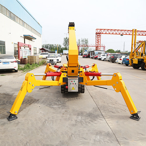 Quality 3 Ton Heavy Mobile Spider Crawler Cranes ZHONGMEI Telescopic Construction for sale