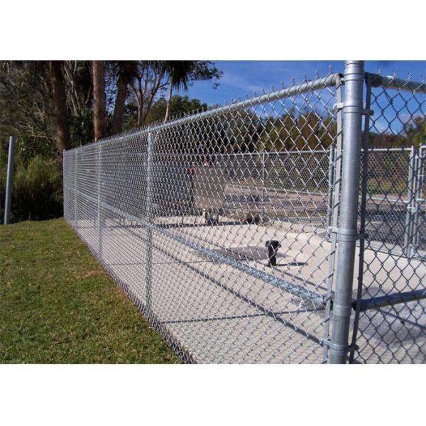 Quality 2.1Mx2.5M Galvanized Chain Link Fence Fabric For Sports Field for sale