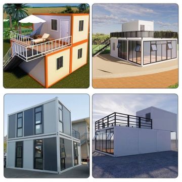Quality Expandable Prefabricated Container House With Sandwich Panel for sale