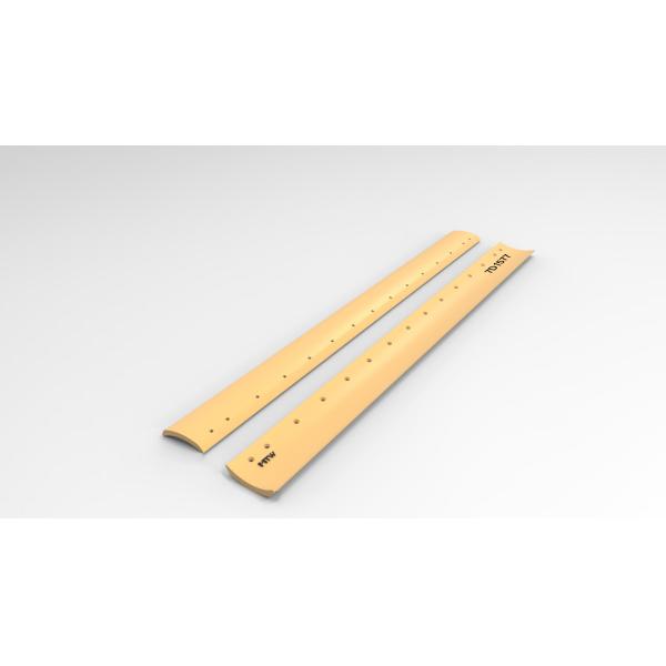 Quality Curved 7D1577 Grader Blades 15 Holes for sale