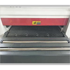 Quality 1000W Wide Belt Parts Deburring Polish Machine Sander for Metal 2200*900*1250mm for sale