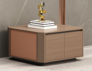 Quality Light Luxury Rectangular Coffee Table Living Room Black Rock Plate Tea Table for sale
