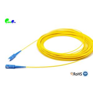 Quality SC UPC - SC UPC Single Mode Fiber Optic Patch Cable G652D Simplex 2.0mm Fiber for sale