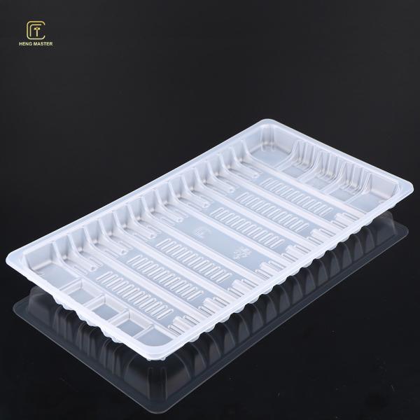 Quality Virgin Food Grade PP 27*15*2cm Plastic Meat Packaging for sale