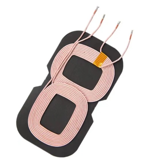 Quality Two Coils 15W 6.3UH High Power Wireless Charging Coil Customized Current for sale