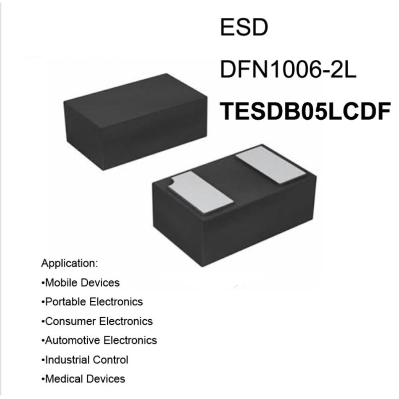 Quality DFN1006-2L ESD Protection Devices – Ultra-Compact TVS Solutions for SMD Design for sale