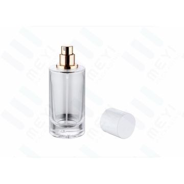 Quality No - Leaking 50ml Perfume Bottle Glass With White Magnetic Perfume Cap for sale