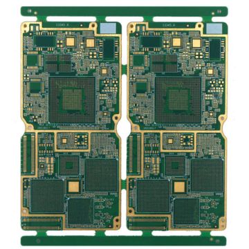 Quality ENIG 2u 6 Layer Multilayer Printed Circuit Board 2.4mm Green Solder Mask for sale