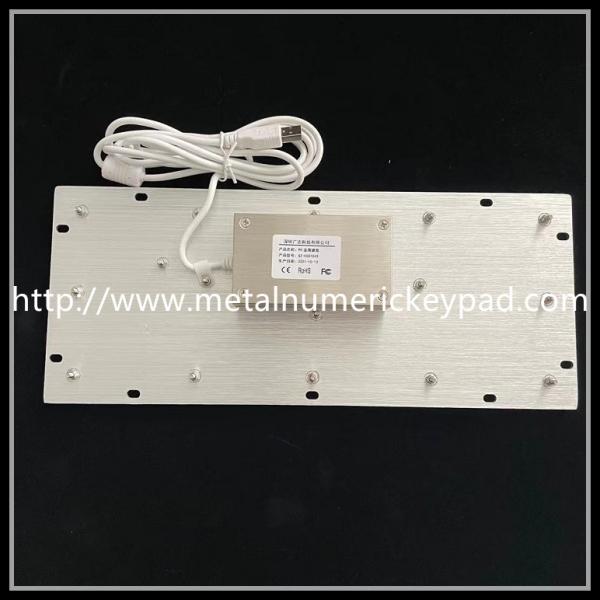 Quality 68 Key Stainless Steel Embedded Numeric Keypad USB Interface With FN Function for sale