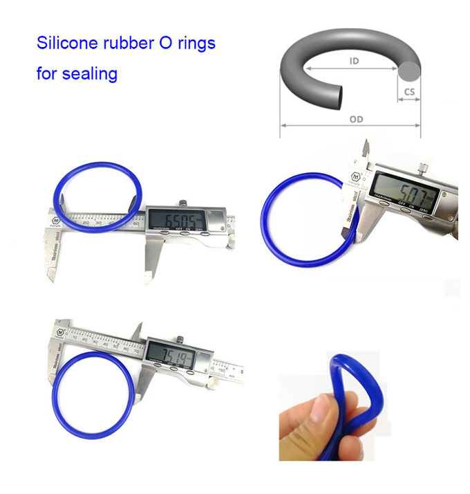Colored NBR(nitrile -butadiene rubber) Oil resistant tiny rubber o ring seals