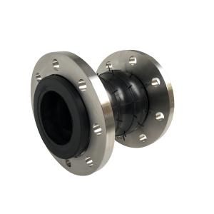 Quality Dn300 Epdm Double Sphere Rubber Expansion Joint Pump Pipe Connector Flange Type for sale