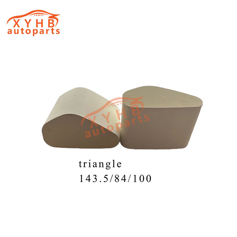 Ceramic Carrier High Quality Audi Triangle Three-Way Catalytic Filter Element Euro 1-5 Model: 143.5*84*100