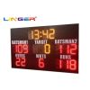 china Customized Controller 12inch LED Cricket Scoreboard With Waterproof Cabinet