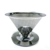 Quality Brew 60g Liner Stainless Steel Mesh Coffee Filter Reusable Drip 145mm for sale