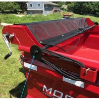 Quality 20' Dump Truck Pvc Mesh Fabric 0.4-1.0mm Thickness for sale