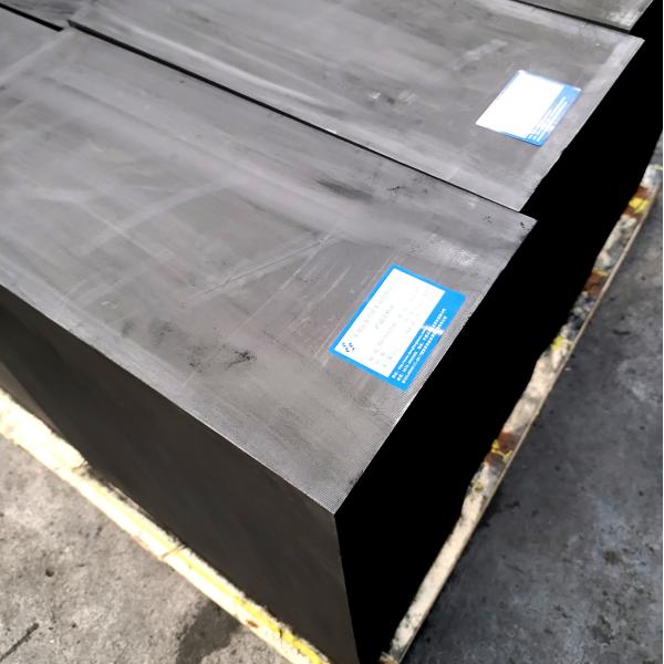 Quality Fine Grain Size Casting Isostatic Graphite Block 1.85 g/cm3 High Density for sale