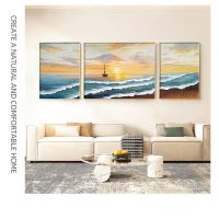 Quality Modern Seascape Landscape Hand Painted Art Oil Paintings Canvas for Colorful for sale