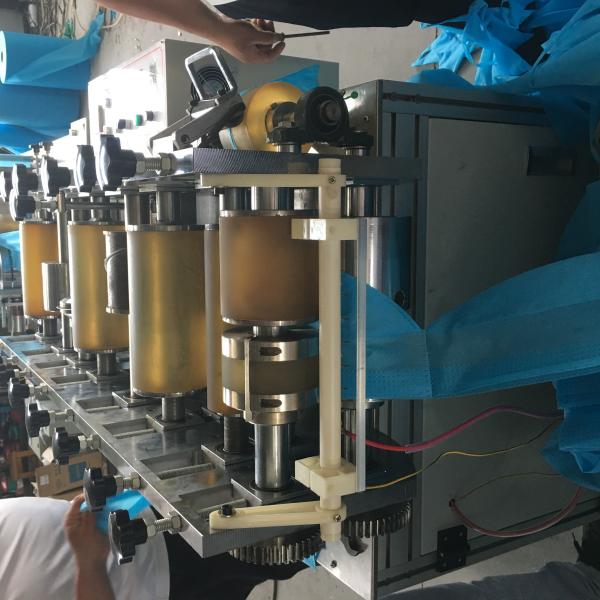 Quality 3350mm Length Cap Manufacturing Machine , 1200mm Height Surgical Cap Making for sale