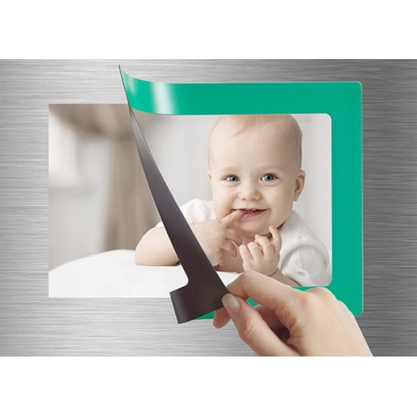 Quality Flexible Personalized Photo Refrigerator Magnets Frame 5 Inches Rectangular for sale