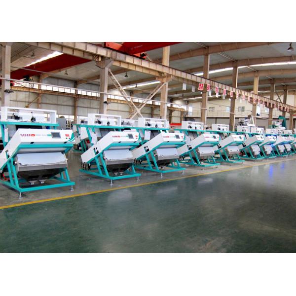 Quality 63 Channels Small Color Sorting Equipment With High Resolution Ratio CCD Camera for sale