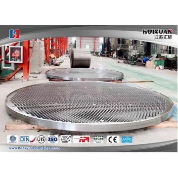 Quality Carbon Steel Stainless Steel Pressure Vessel Heat Exchanger Tube Sheet for sale